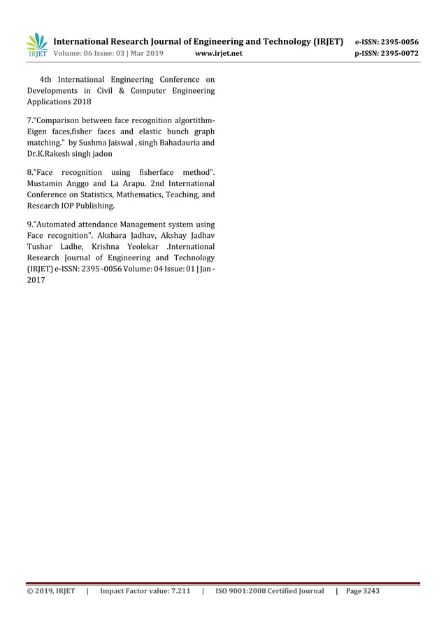 IRJET- Library Management System with Facial Biometric Authentication | PDF