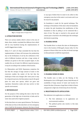 IRJET- A Case Study of Proposed World’s Biggest Dam in India: A Review ...
