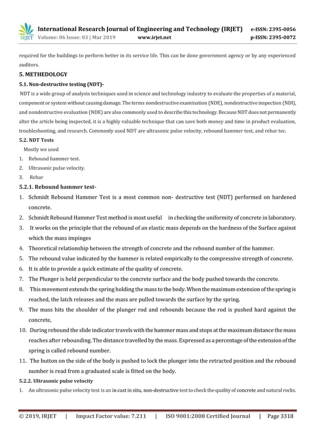 IRJET- Structural Audit and Rehabilitation of Building | PDF