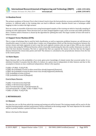 IRJET- Performance Evaluation of Various Classification Algorithms | PDF