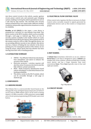 IRJET- E-Safety System for Two Wheelers | PDF