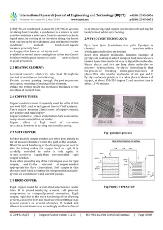 IRJET- Pilot Study on Treatment of Plastic by Pyrolysis Process for Production of Oil | PDF
