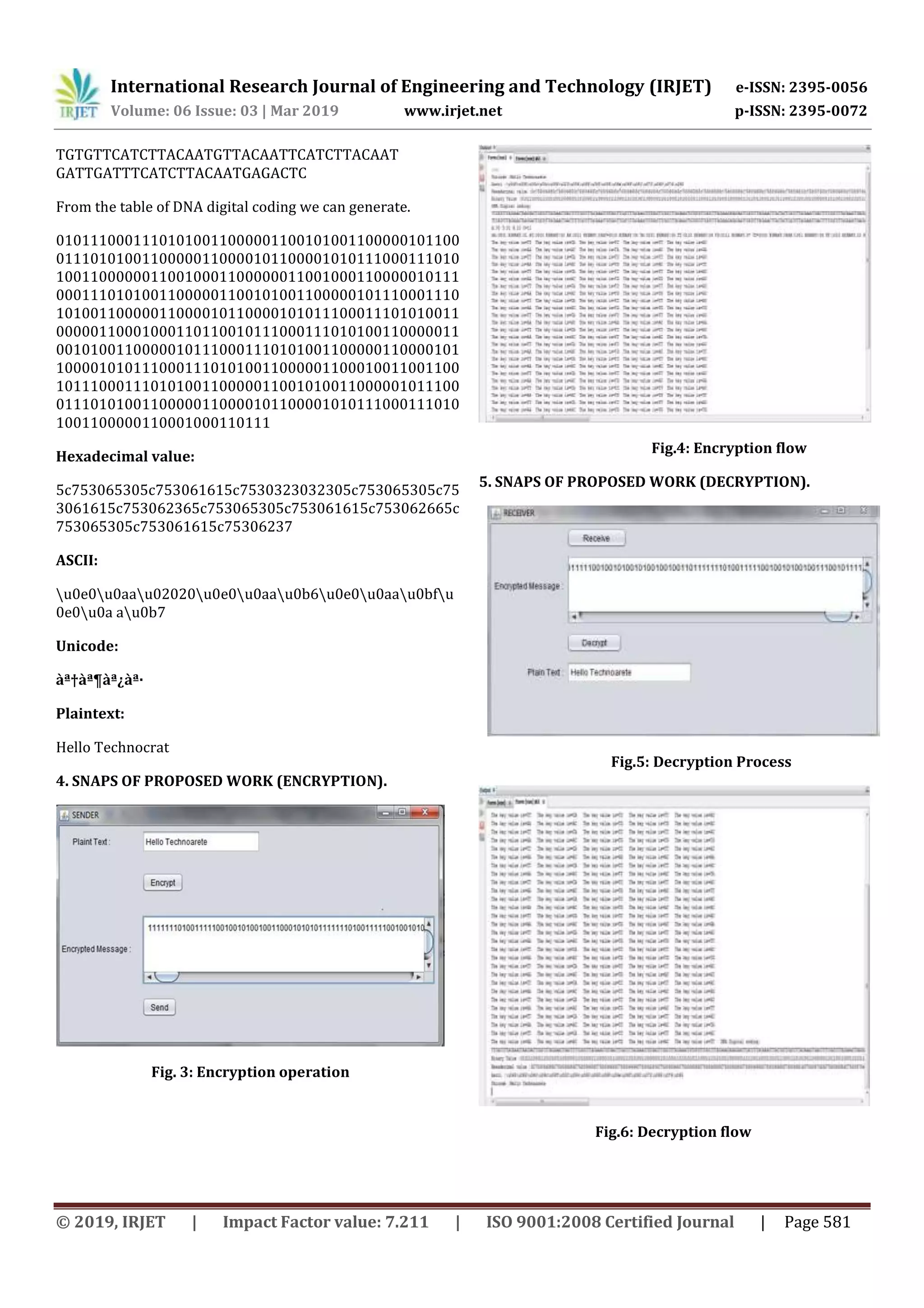 Irjet Implementation Of Dna Cryptography In Cloud Computing And Using Socket Programming Pdf
