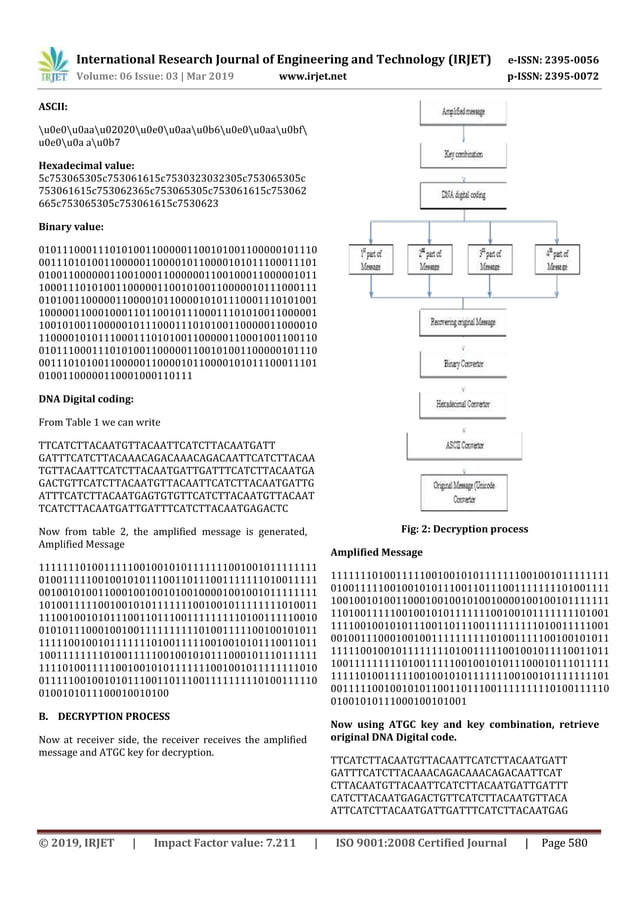 IRJET- Implementation of DNA Cryptography in Cloud Computing and using Socket Programming | PDF