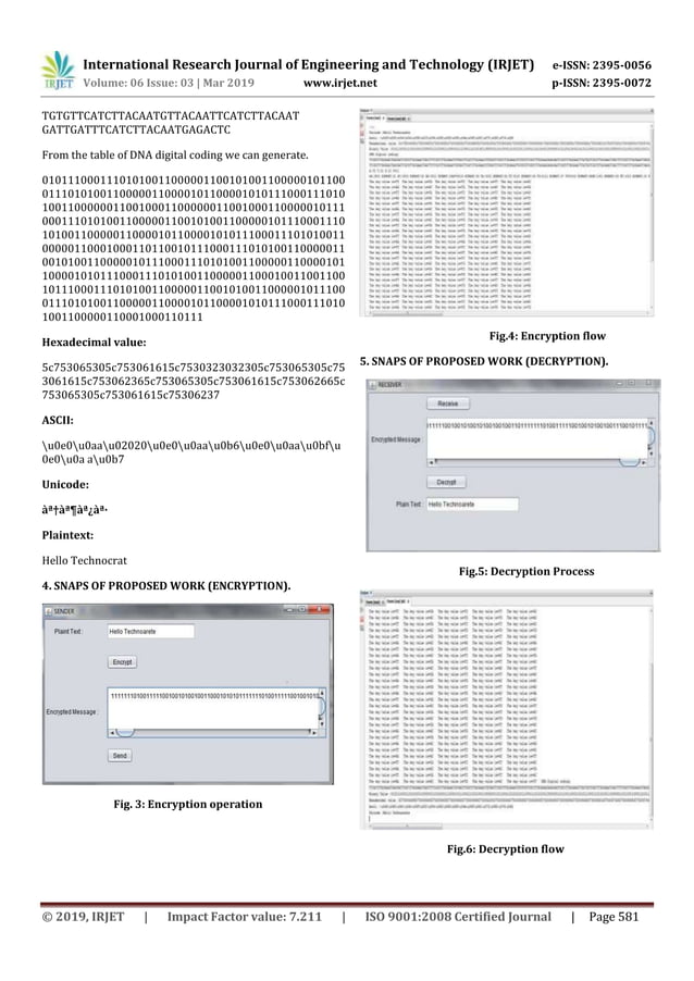 Irjet Implementation Of Dna Cryptography In Cloud Computing And Using Socket Programming Pdf