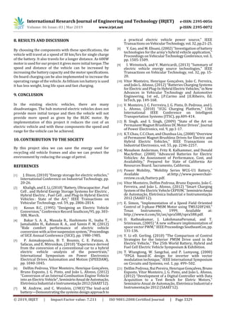 IRJET- Conversion of IC Engine Vehicle to Electric Vehicle | PDF