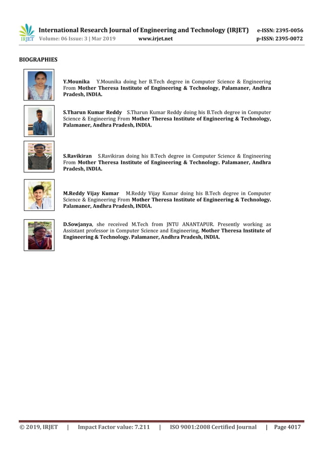 IRJET- Employee Task Management System with High Authentication | PDF