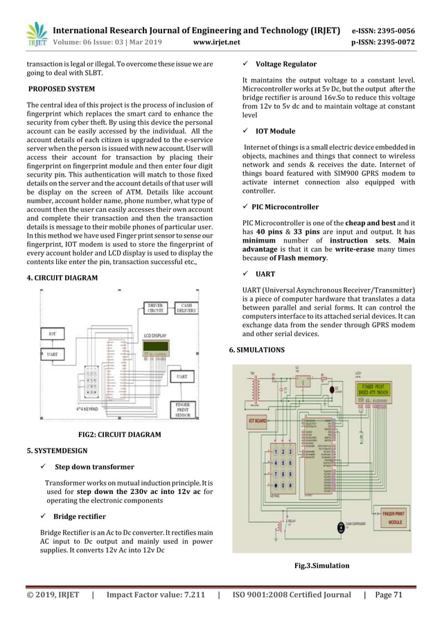 IRJET- Smartcard Less-Biometric Technique(SLBT) User Authentication Defending Against ...