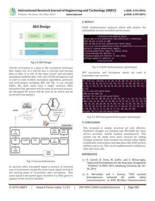 IRJET- Mobile Communication Security using Encryption and Decryption | PDF