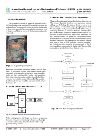 IRJET- Smart Trolley with Automated Billing System | PDF