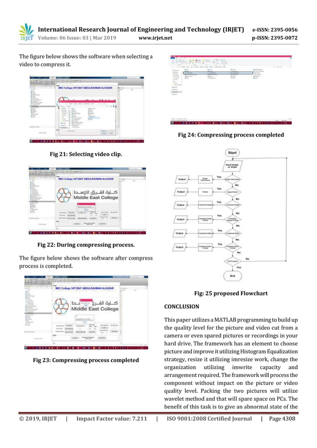 Irjet Matlab Based Multi Feature Extraction In Image And Video Analysis Using Histogram