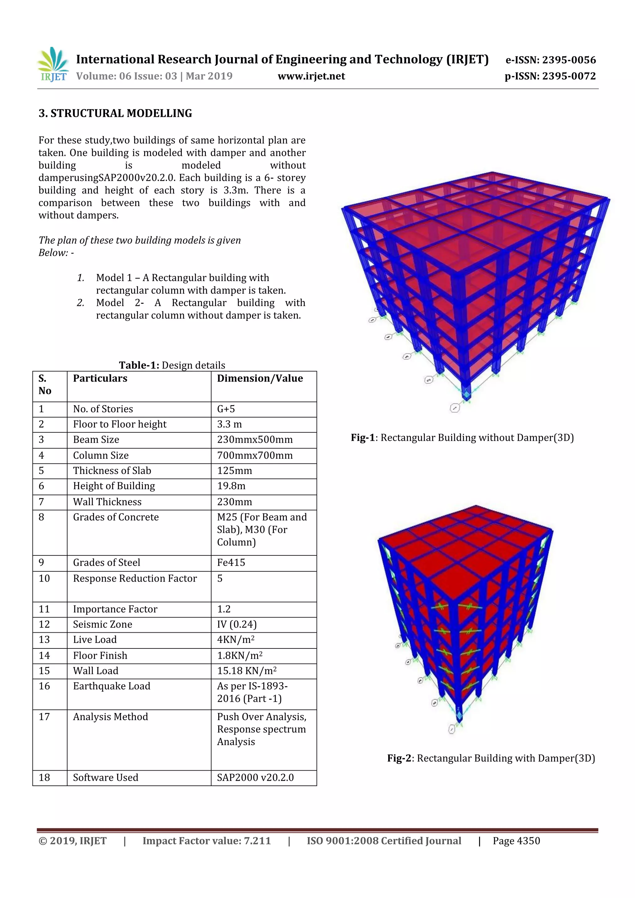 IRJET- Structural Analysis of Seismic Friction Dampers | PDF | Civil Engineering Industry ...