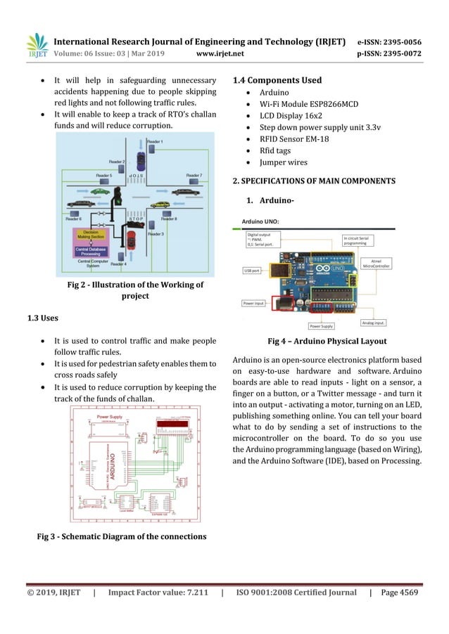 IRJET- IoT Based E-Challan Automation for RTO using RFID | PDF