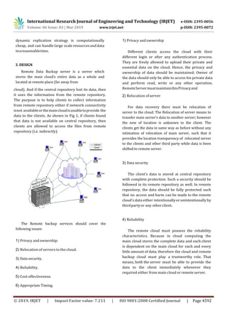 IRJET- An Efficient Data Replication in Salesforce Cloud Environment | PDF