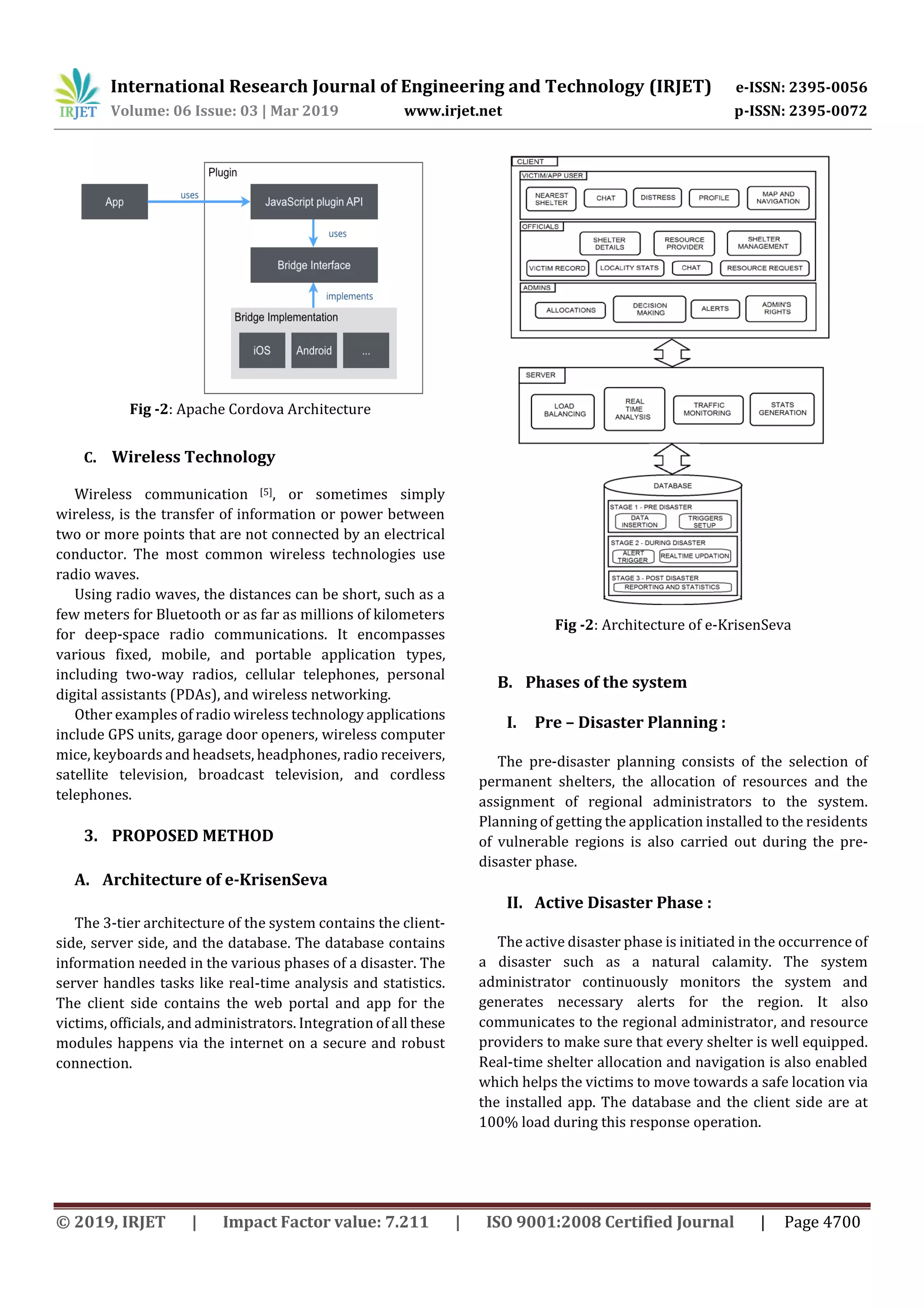 IRJET- E-Krisenseva: A Web-App based Portal for Real Time Disaster ...