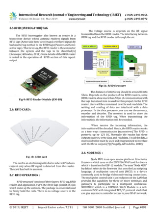 IRJET- RFID based Book Shelving System | PDF | Computing | Technology & Computing