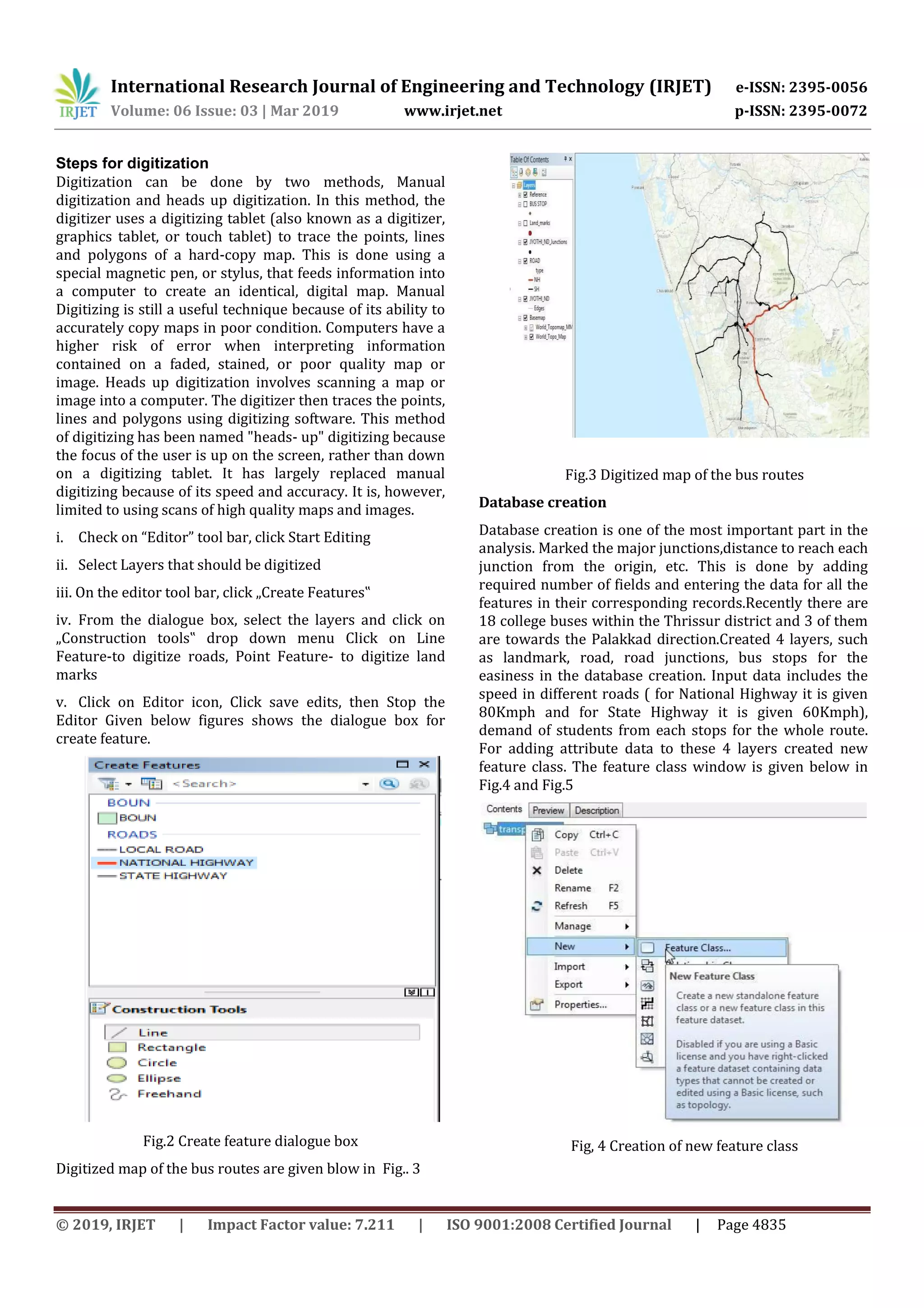 IRJET- Bus Route Optimization in Jyothi Engineering College using ARC- GIS | PDF
