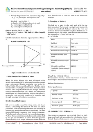 IRJET- Design and Analysis of 3-Axis Scara Robot to Sustain 60 N-M ...