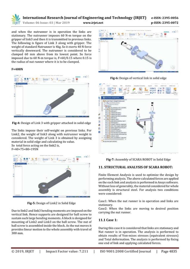 IRJET- Design and Analysis of 3-Axis Scara Robot to Sustain 60 N-M Torque by Nutrunner | PDF ...
