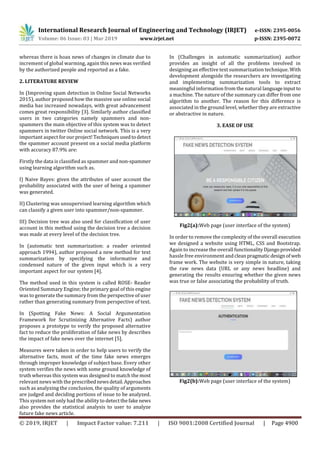 IRJET- Authentic News Summarization | PDF | Free Download