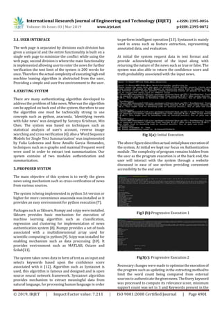 IRJET- Authentic News Summarization | PDF | Free Download