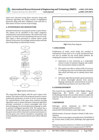 IRJET- Authentic News Summarization | PDF