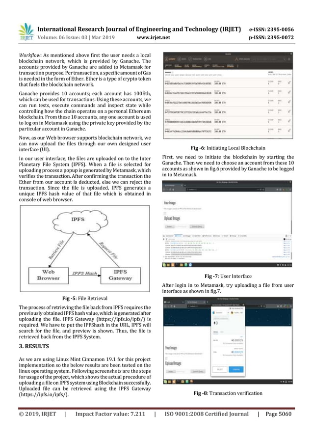 Irjet Blockchain Based Secure Data Storage Pdf
