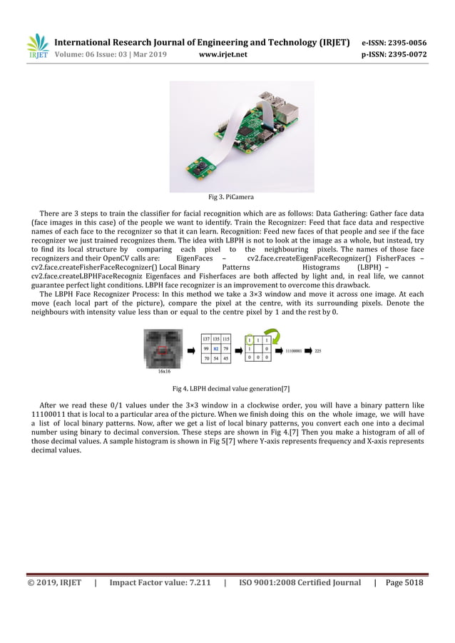 IRJET- Biometric Attendance Management System using Raspberry Pi | PDF