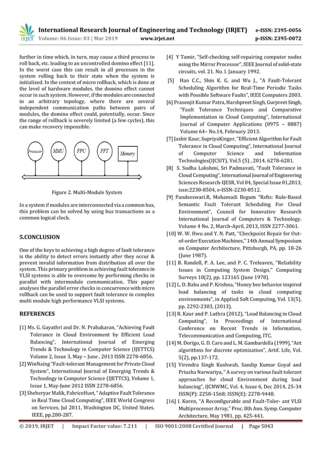 IRJET- Analysis of Micro Inversion to Improve Fault Tolerance in High Speed VLSI Circuits | PDF
