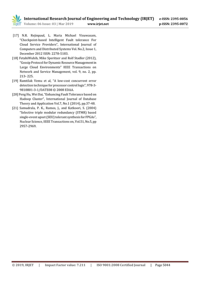 IRJET- Analysis of Micro Inversion to Improve Fault Tolerance in High Speed VLSI Circuits | PDF