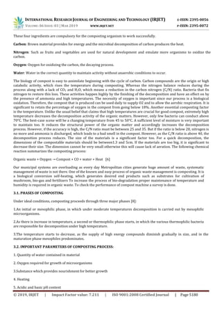 IRJET- Wet Waste Composter | PDF