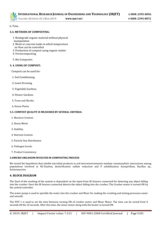 IRJET- Wet Waste Composter | PDF