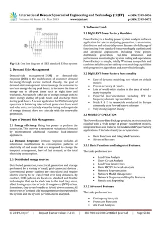 IRJET- Analysis of Demand Side Management of Distribution Systems | PDF