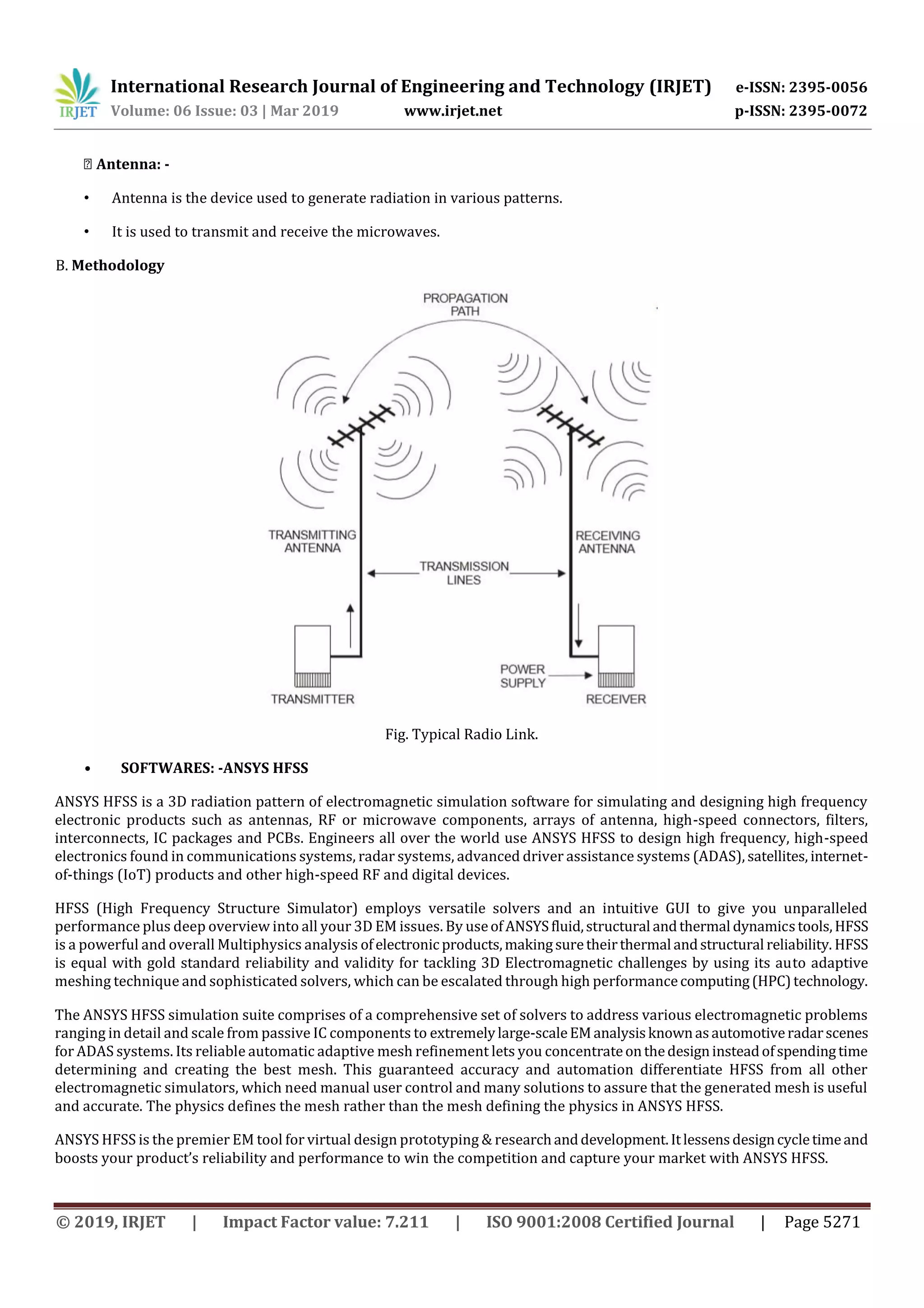 IRJET- Design and Implementation of V - Shaped HF Antenna | PDF