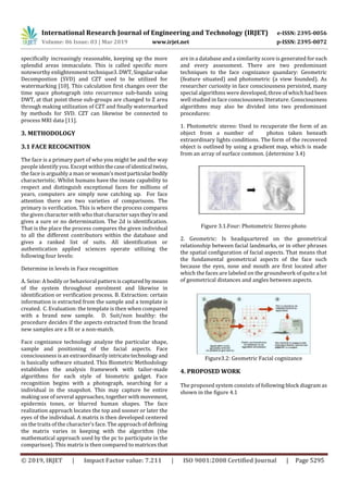 IRJET- Face Recognition by Additive Block based Feature Extraction | PDF