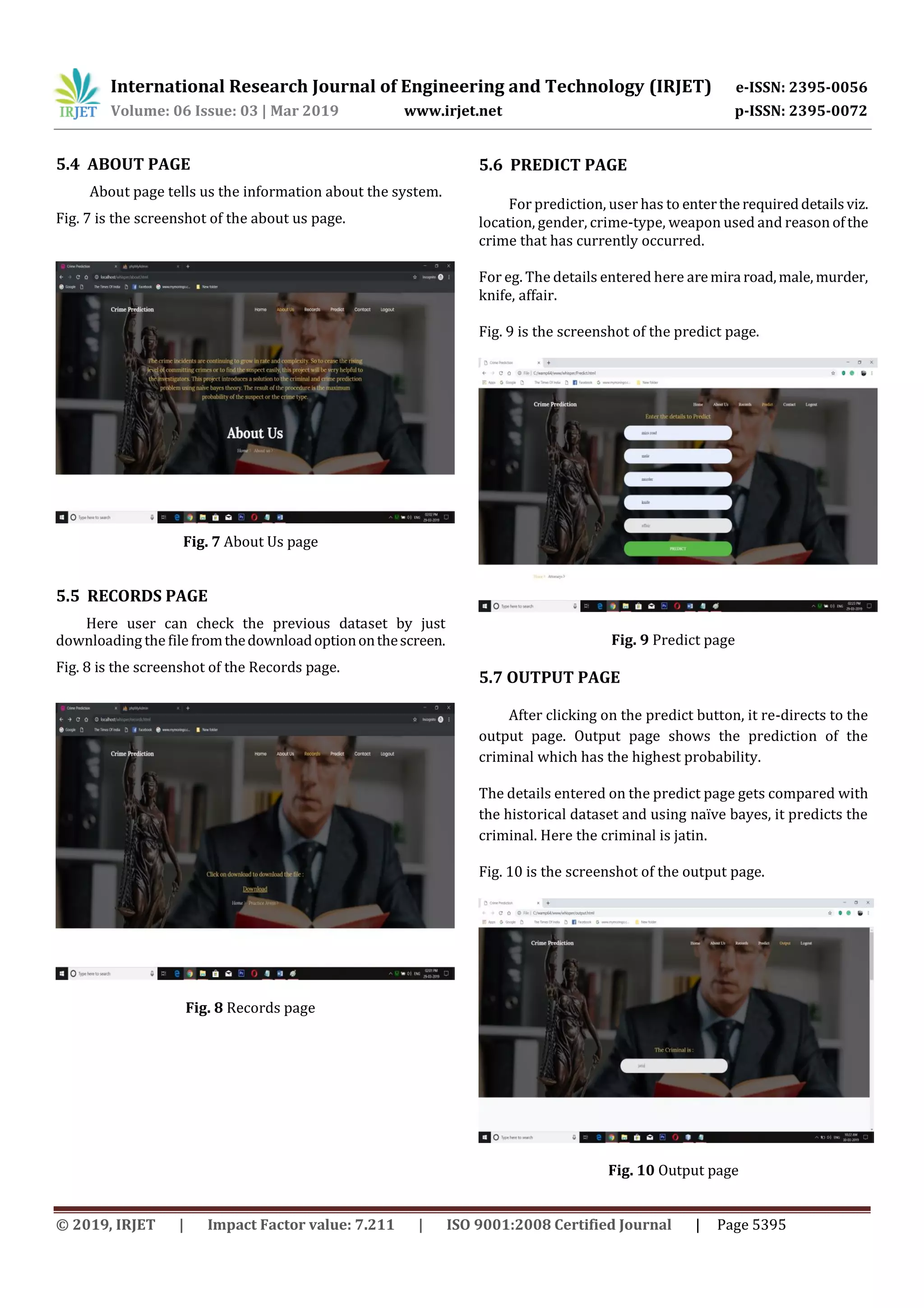 Irjet Crime Prediction System Pdf