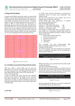 IRJET- Rating Prediction based on Textual Review: Machine Learning ...