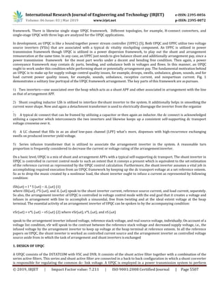 IRJET- UPQC System for Improved Control Method | PDF
