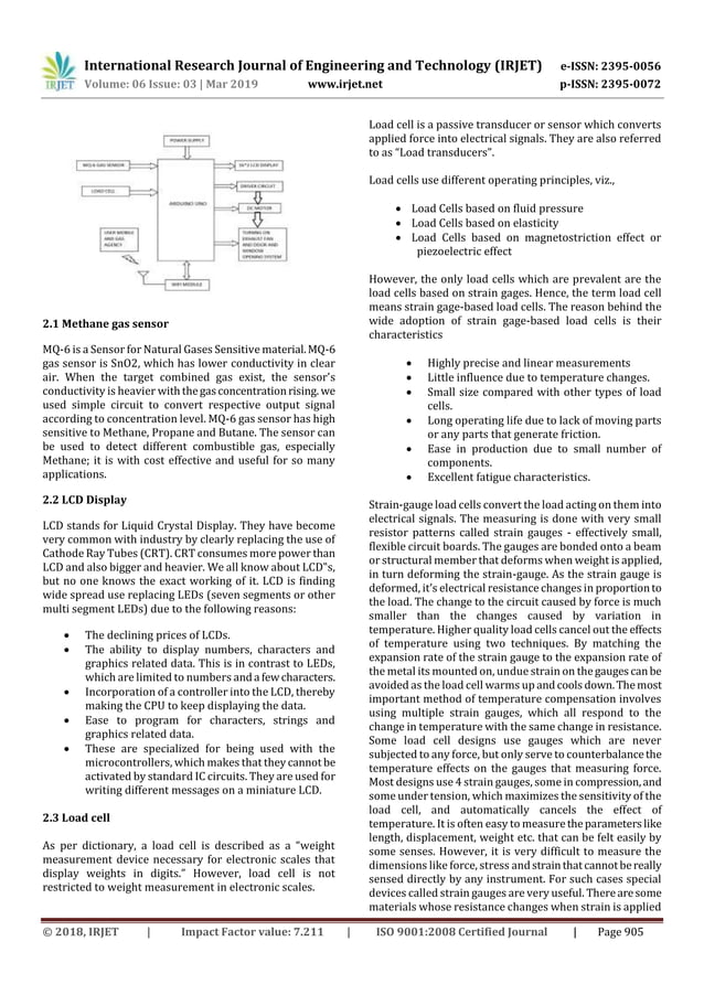 IRJET- IoT based LPG Gas Booking and Monitoring System | PDF