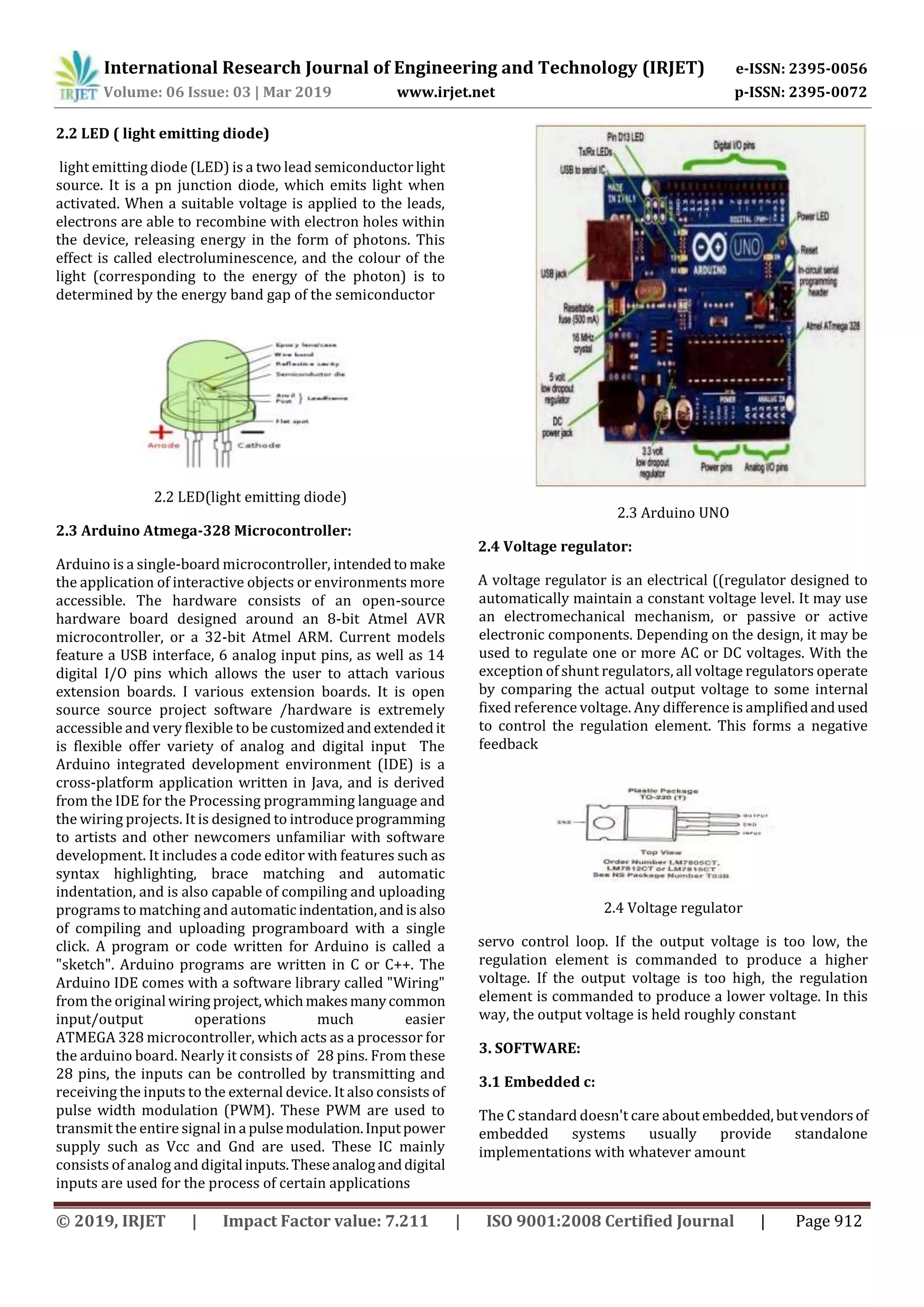 IRJET- IoT based Solar Street Light Intensity Control System | PDF
