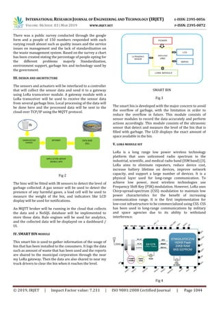IRJET- LORA based Solid Waste Management | PDF