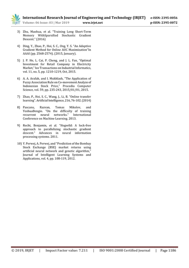 IRJET- Future Stock Price Prediction using LSTM Machine Learning Algorithm | PDF