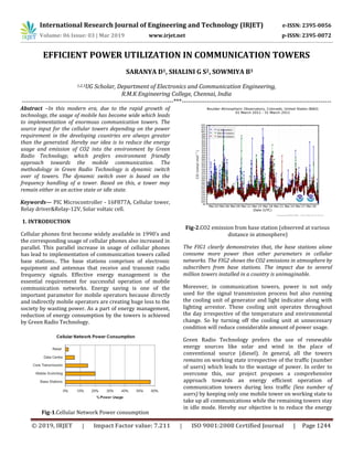 IRJET- Efficient Power Utilization in Communication Towers | PDF