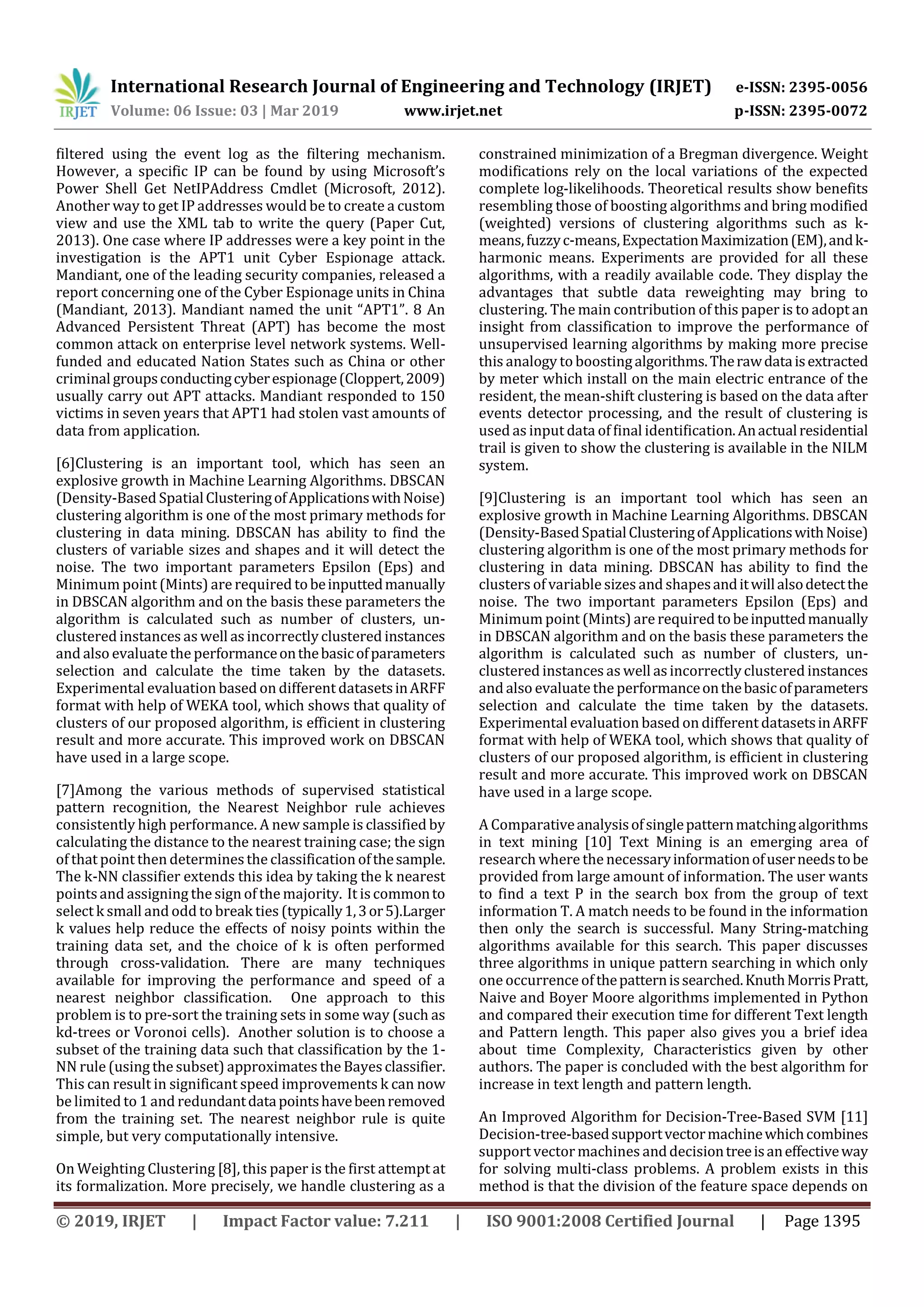 IRJET- A Detailed Analysis on Windows Event Log Viewer for Faster Root Cause Detection of Defect ...