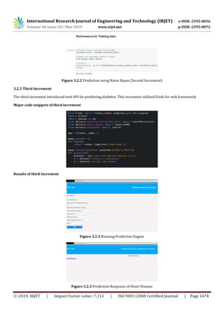 IRJET- Diabetes Diagnosis using Machine Learning Algorithms | PDF ...