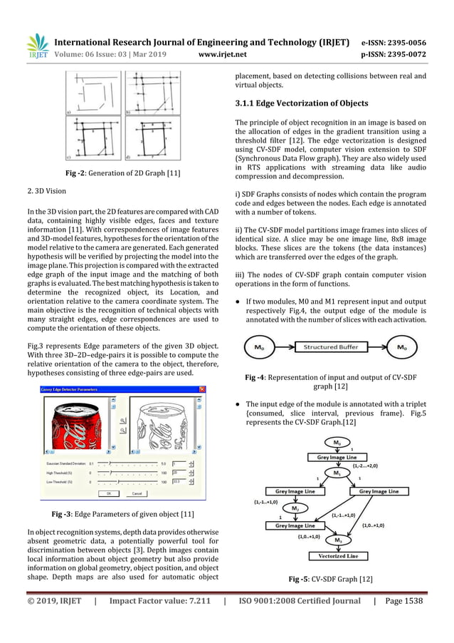 IRJET- Methodologies in Augmented Reality | PDF