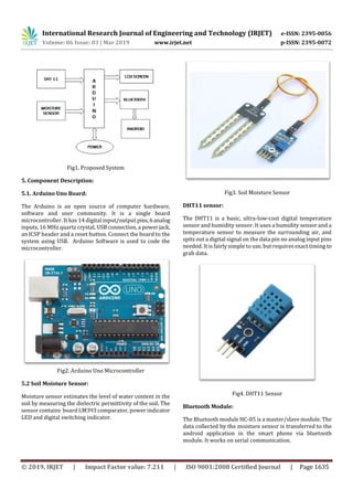 IRJET- Smart Agricultural System | PDF