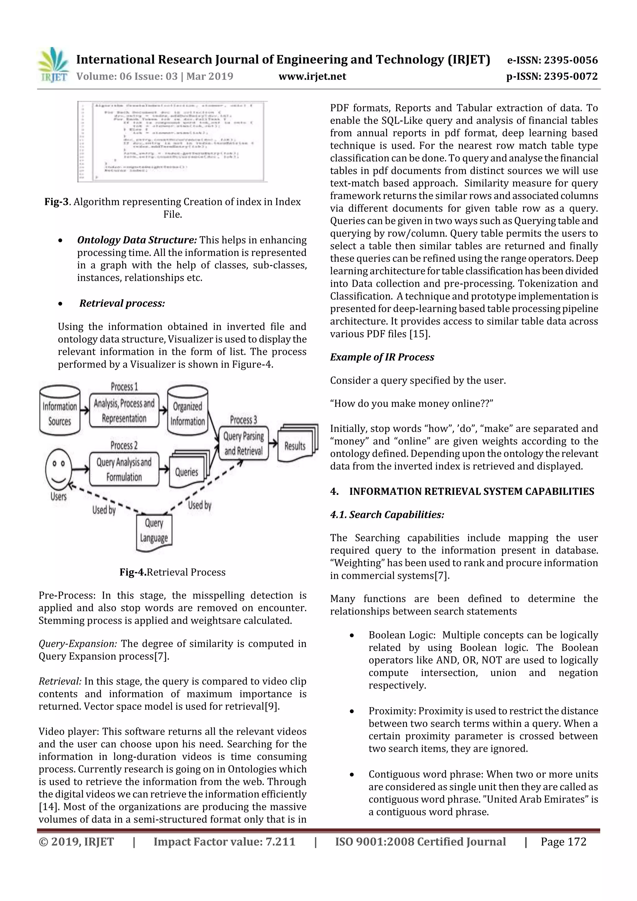 IRJET- On-AIR Based Information Retrieval System for Semi-Structure Data | PDF
