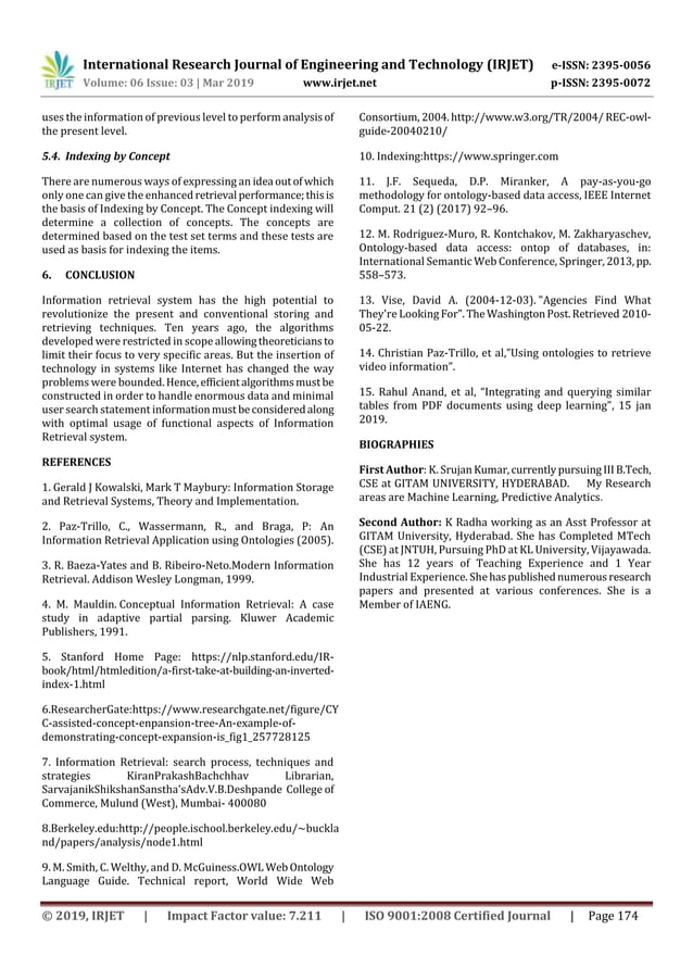 IRJET- On-AIR Based Information Retrieval System for Semi-Structure Data | PDF