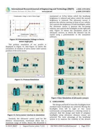 IRJET- Adaptive Headlights System for Vehicle using Arduino | PDF